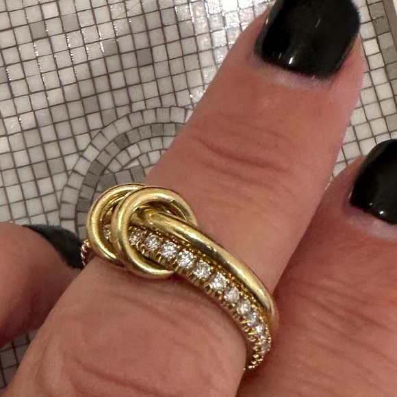 Spinelli Kilcollin | Jewelry | Spinelli Ring In 8k Gold And Diamonds ...